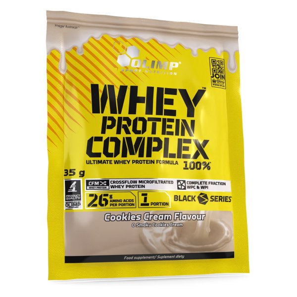 Olimp Whey Protein Complex 100% Cookies cream - 35 g | Cebra shop